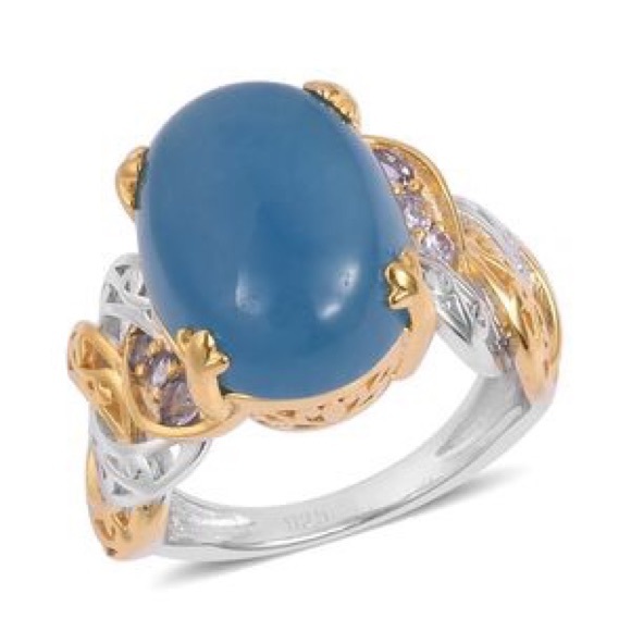 Jewelry | Burmese Blue Jade Ring | Poshmark